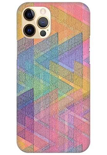 Abstract Triangle Pattern Printed Back Cover Phone Case for Apple ...