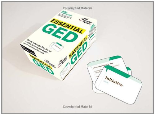 Essential GED (Flashcards) (College Test Preparation): Princeton Review ...