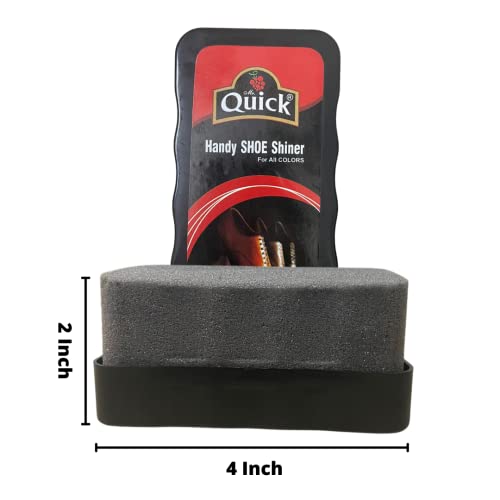 Buy Quick Liquid Shoe Polish Color - White (100 ML) and Shoe Shiner ...