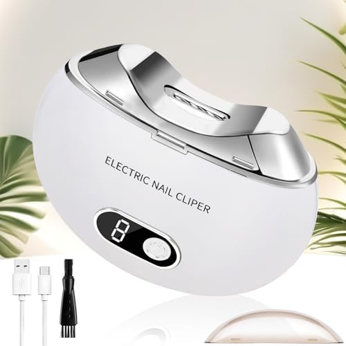 Amazon.com: Automatic Electric Nail Clipper with 3-Speeds Levels and ...