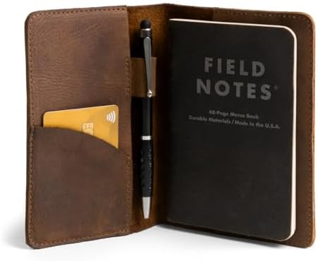 Leather Field Notes Cover, Moleskine Cahier Journal Cover | Handmade ...