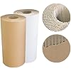 Amazon.com : 2 Pack Corrugated Cardboard Roll 12 x 196 Inch Single Face ...