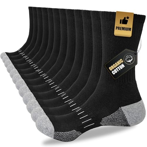 Amazon Best Sellers: Best Men's Crew Socks