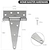 HOME MASTER HARDWARE 6 Inch Stainless Steel Gate Hinges for Wooden ...