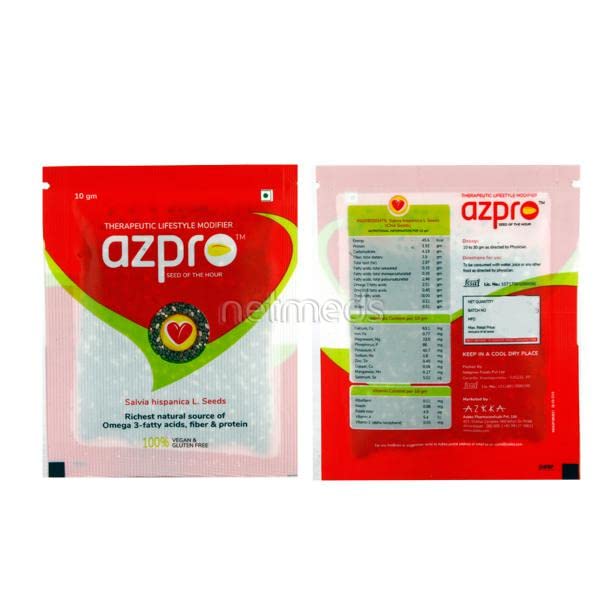 Azpro Chia Seeds - Pack of 200g Powder : Amazon.in: Health & Personal Care