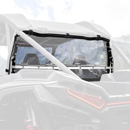 Amazon.com: StarknightMT RZR Rear Windshield - 2024+ RZR XP 1000 ...