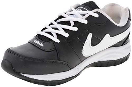 Buy Aone Shoe Men's Black PU Sports Shoes (10 UK) at Amazon.in