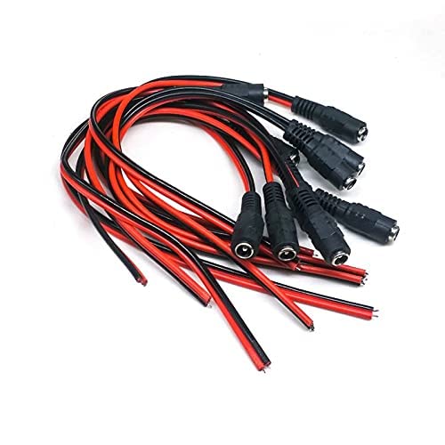 SP 12V DC 5.5x2.1mm Female DC Power Socket Jack Connector Cable Plug ...