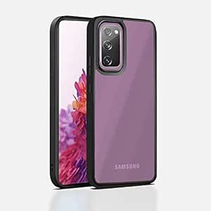 Pikkme Samsung Galaxy S20 Fe 5G Back Cover |Electroplated Chrome Metal Ring | Full Camera ...