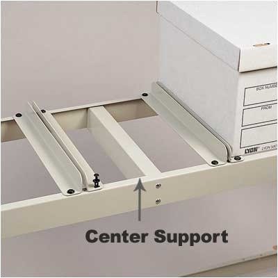 Lyon DD72071 Center Support for Rivet Rack, 1-1/2" Width x 15" Depth x ...