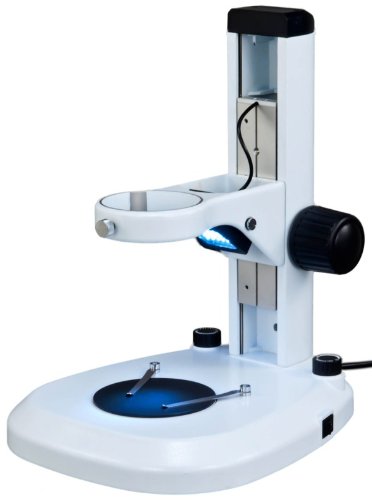 Amazon.com: OMAX Microscope Stand with Dual LED Lights for 76mm Stereo ...