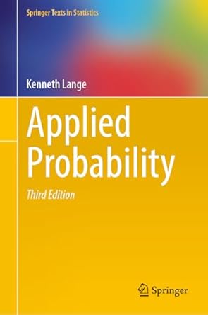 Amazon.co.jp: Applied Probability (Springer Texts in Statistics ...