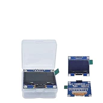 Amazon.com: 1.3 Inch OLED IIC Serial White Blue OLED Display Module ...