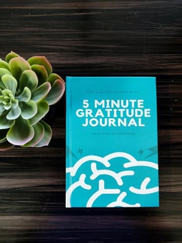 Nourish A5 Gratitude Journal For 6 Months Hardcover : Amazon.in: Office ...