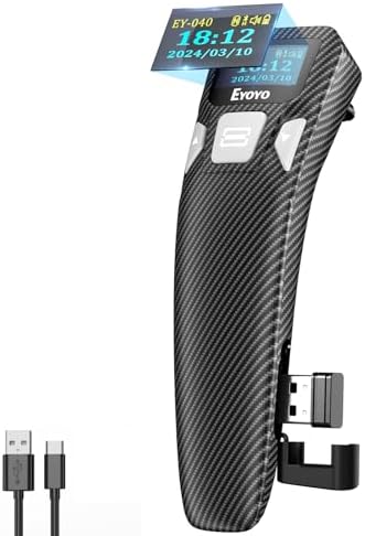 Amazon.com : Eyoyo Portable Mini 2D Bluetooth Barcode Scanner, Smart ...