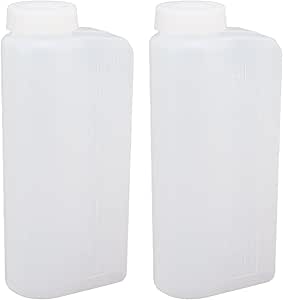 Amazon.com: TOPINCN 2PCS 600ML 2 Stroke Oil Petrol Fuel Mix Bottle ...