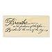 Amazon.com: Stampendous N238 Wood Handle Rubber Stamp, Breathe : Arts ...