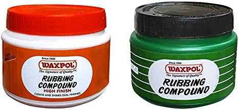 Waxpol Rubbing Compound HI FI (500 gm) & Waxpol Rubbing Compound Green ...