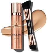 Amazon.com : LUMINESS Airbrush Spray Silk Foundation Starter Kit ...