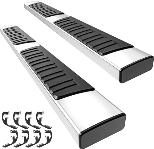 Amazon.com: TAC Side Steps Running Boards Fit 1999-2018 Chevy Silverado ...