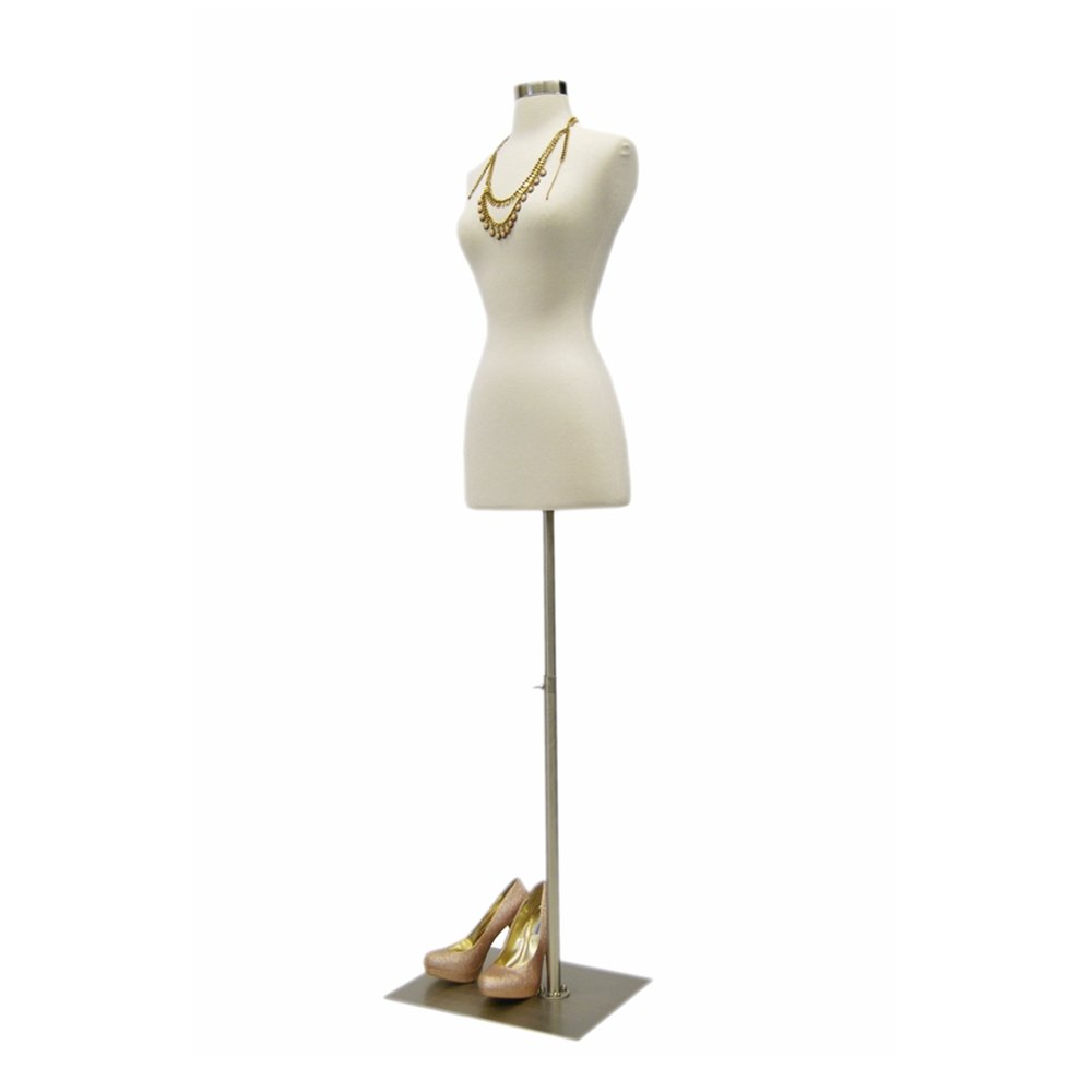 Women's Dress Form Female Dress Form Mannequin Torso With Stand - Off ...