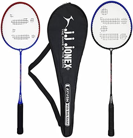 JJ Jonex Ayush Aluminum Badminton Set 2 Rackets Light Weight With Full ...