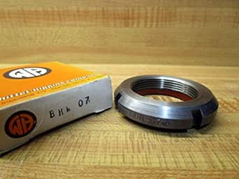Amazon.com: Whittet-Higgins BHM-07 High Strength Bearhug Threaded Shaft & Bearing Locknut, UNS 1 ...