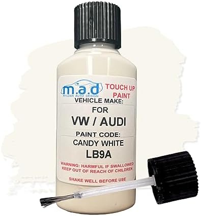 Volkswagen Touch-Up Paint Pure White LC9A/0Q/C9A : Amazon.co.uk: Automotive