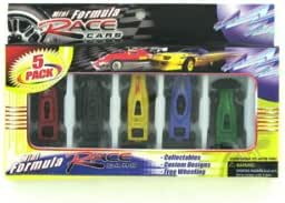 Amazon.com: Mini Formula Race Cars, Pack of 5 - Case of 30 : Everything ...