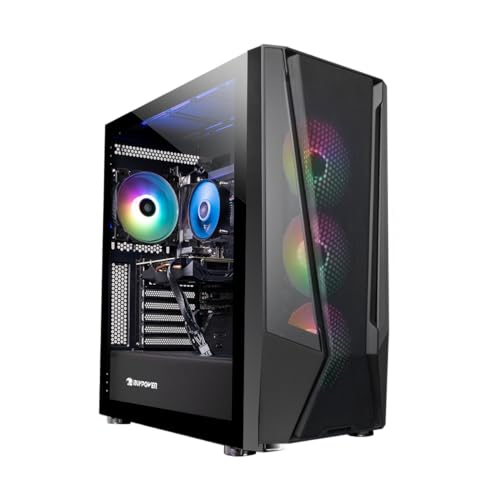 Snapklik.com : iBUYPOWER Trace 7 Mesh Black Gaming PC Computer Desktop ...