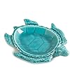 Amazon.com: GHP Nautical Decorative Blue Turtle Dish Porcelain Sea ...