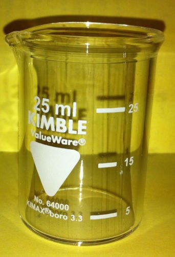 25ML GLASS BEAKER : Amazon.co.uk: Home & Kitchen