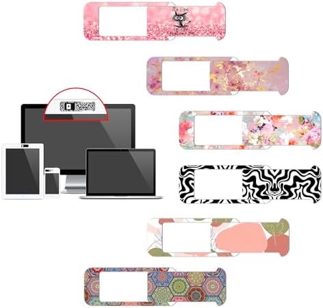 Amazon.com: Mokiwala Laptop Camera Cover Slide (6 Pack), Webcam Cover ...