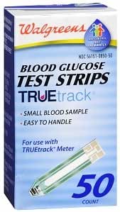 Amazon.com: Walgreens Blood Glucose Test Strips, 50 ea : Health & Household