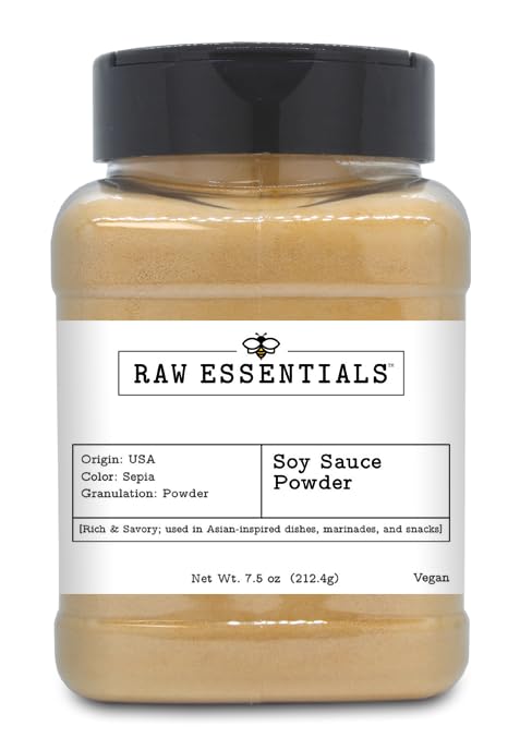 Amazon.com : Soy Sauce Powder - Rich Umami Flavor - Perfect for Asian ...