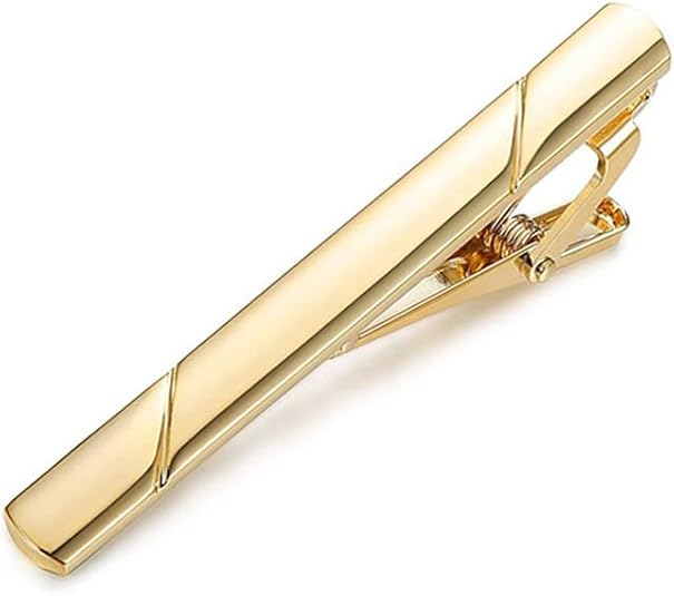 Amazon.com: Mens Tie Clip Stainless Steel Metal Simple Necktie Tie Bar ...