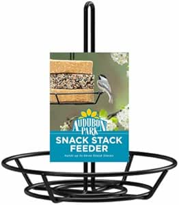 Amazon.com : Audubon Park 13035 Snack Stack Bird Feeder, 4 Suet ...