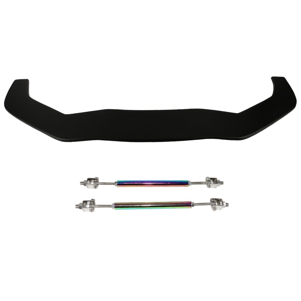 Amazon.com: IKON MOTORSPORTS, Front Splitter Lip & Rods Compatible With ...
