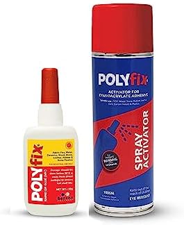 POLYFIX Instant WPC/PVC Glue - Ideal for Wood,Mica,Acrylic Sheets ...
