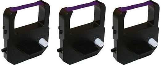 Amazon.com: COMPUMATIC (3 Pack) Ribbon Cartridge for Lathem 100E, 700E ...