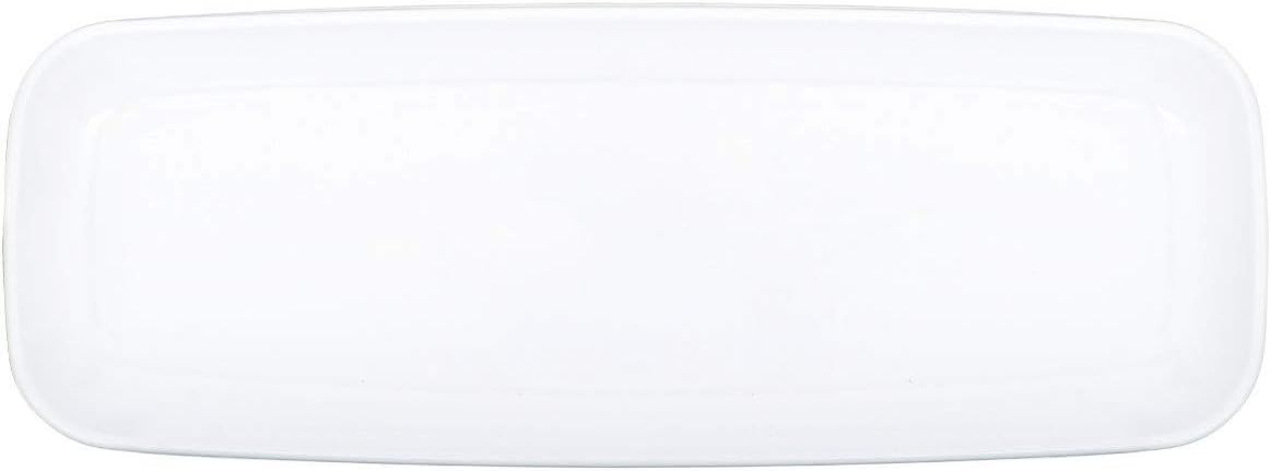 Amazon.com | Amscan Party Tableware Long Platter, Pack of 1, White ...