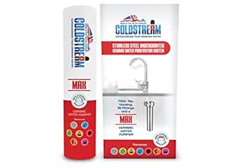 Coldstream Max Stainless Steel Undercounter Ceramic Water Filter System ...