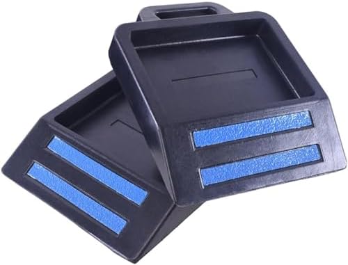 Amazon.com: 2 PCS Rubber Pallet Jack Stopper Heavy Duty Wheel Chock ...