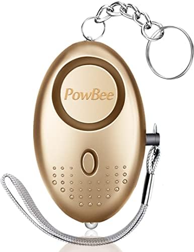 Personal Alarm for Women. Police Approved Panic/Rape Alarm with LED Flashlight, Matte Black ...