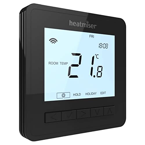 Heatmiser NeoAir V3 Smart Wireless Programmable Room Thermostat for Use ...
