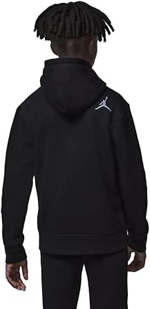 Amazon.com: Jordan Boy's MJ MVP HBR Fleece Sweatshirt (Big Kids) Black ...