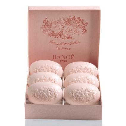 Amazon.com : Rancé Tuberose Soapbox 6 x 100g : Bath Soaps : Beauty ...
