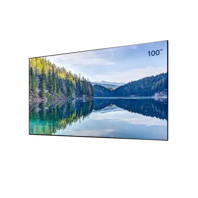 Ocean Reflective Projector Screen 100" Dia 7 feet X 4.5 feet 4:3 Aspect ...