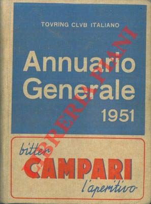 Amazon.com: Annuario generale 1951.: TCI -: Books