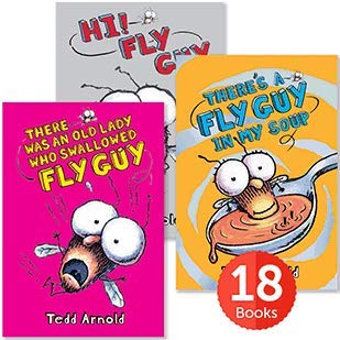Fly Guy #1-18 Collection: Tedd Arnold: 9781338332445: Amazon.com: Books